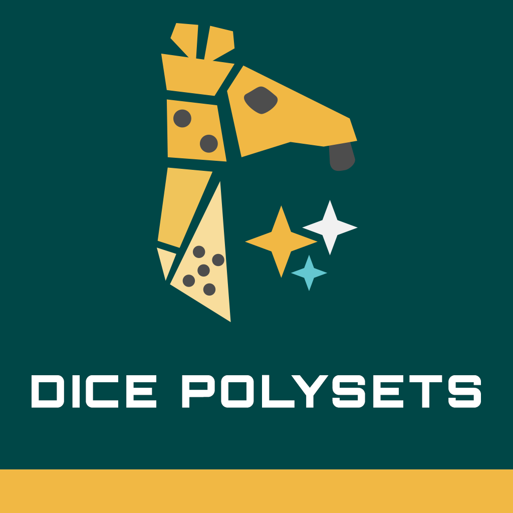 DICE: DND POLYSETS – Giraffe Dice & Games
